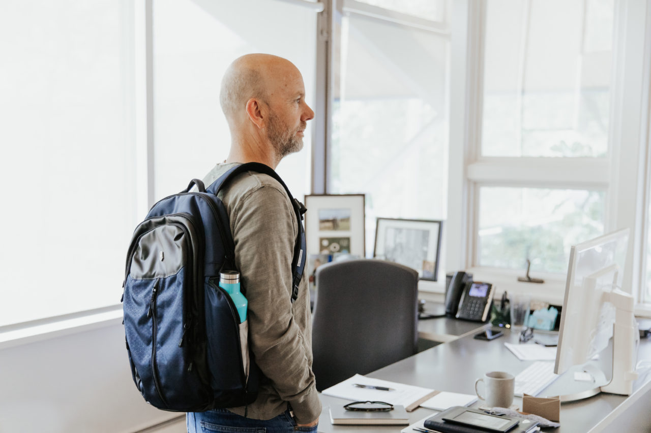 Inside President and Founder, Tom Romine's travel bag • Cultivate